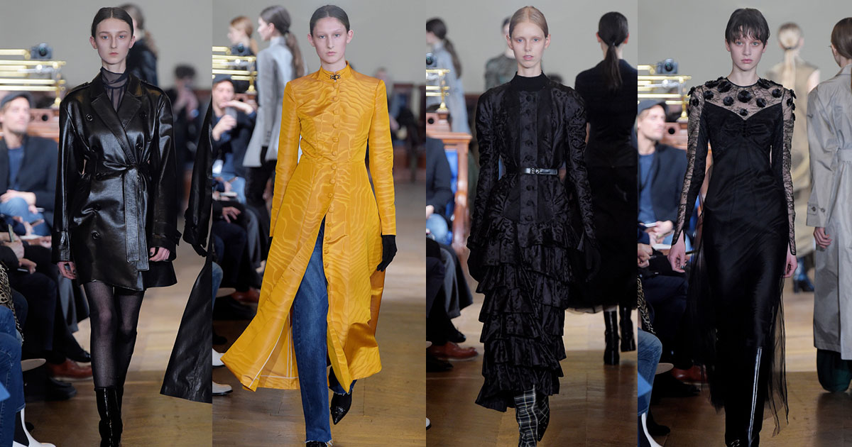 「オリヴィエ ティスケンス」2017-18年秋冬パリ・コレクション - WWDJAPAN