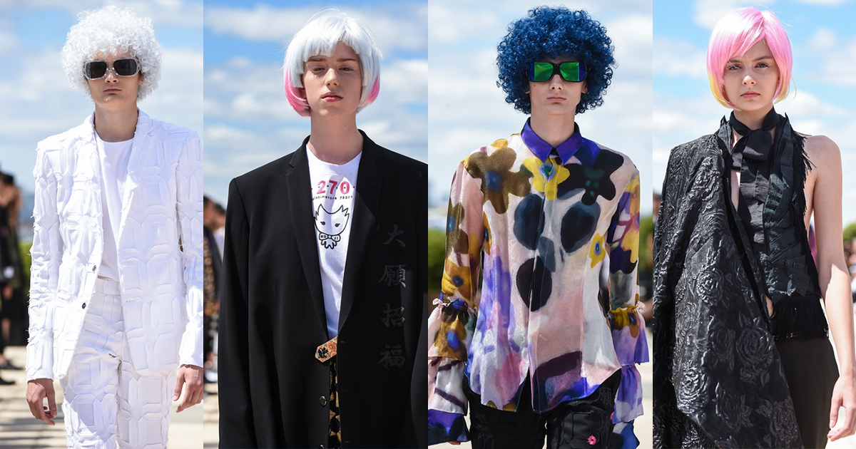 パリコレに「アデランス」が参加、斬新スタイルをハゲしくアピール - WWDJAPAN