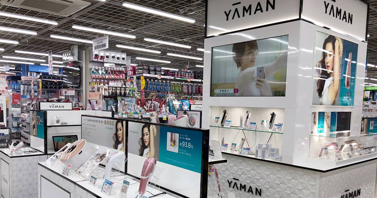 ヤーマン、量販店に初のインショップを出店 - WWDJAPAN