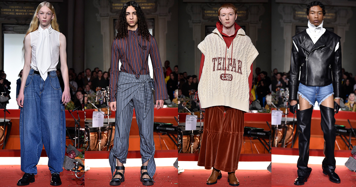 【ルック】「テルファー」2020-21年秋冬ピッティ・メンズ・コレクション - WWDJAPAN