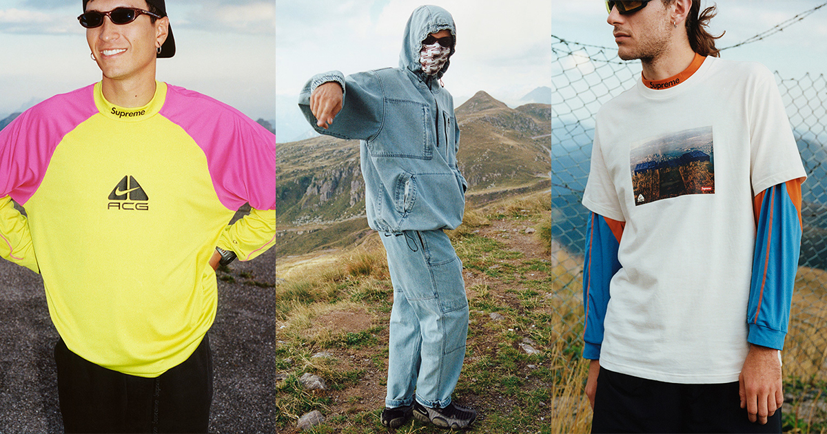 「シュプリーム」が「ナイキ ACG」とのコラボコレクションを発表 - WWDJAPAN
