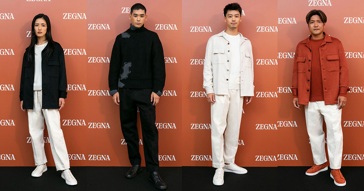 【スナップ】「ゼニア」のイベントに竹内涼真や大久保嘉人、UTAらが来場 “オアジ カシミヤ コレクション”発売記念 - WWDJAPAN