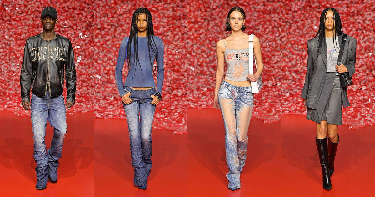 【ルック】「ディーゼル」2023-24年秋冬コレクション - WWDJAPAN