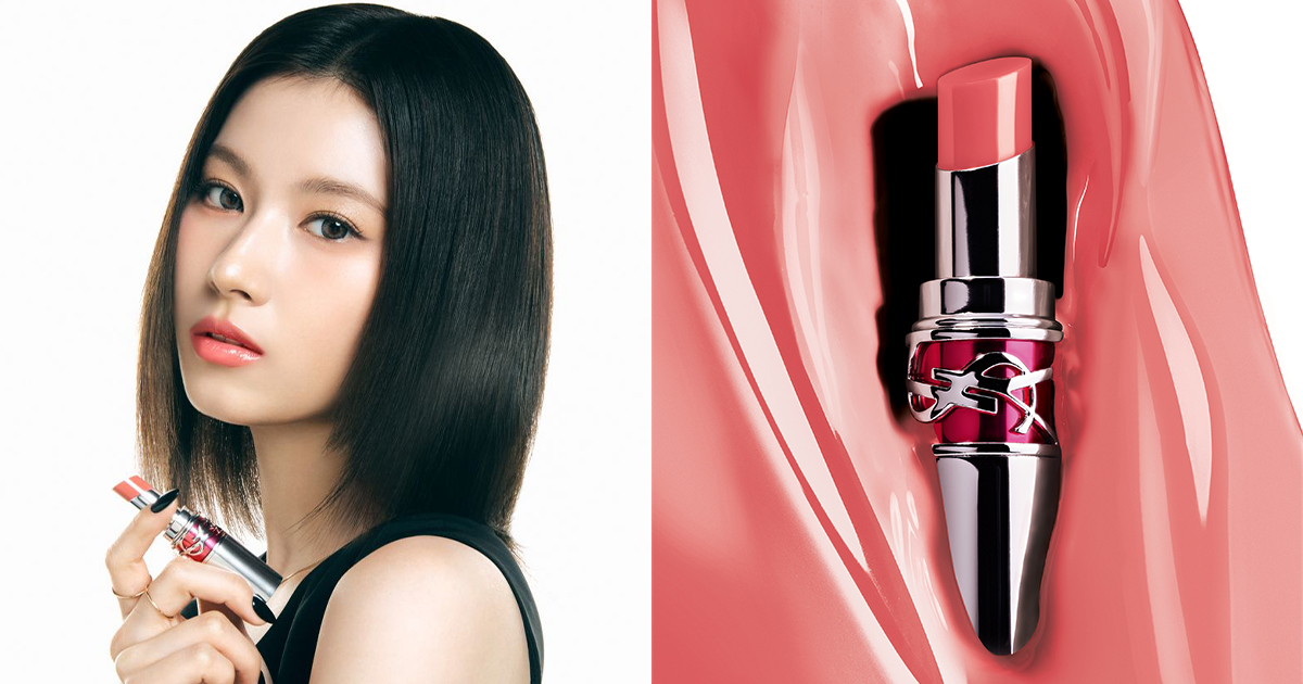「YSL」がTWICEサナをミューズに起用しジューシーなリップをまとった新CM メイキング映像も公開 - WWDJAPAN