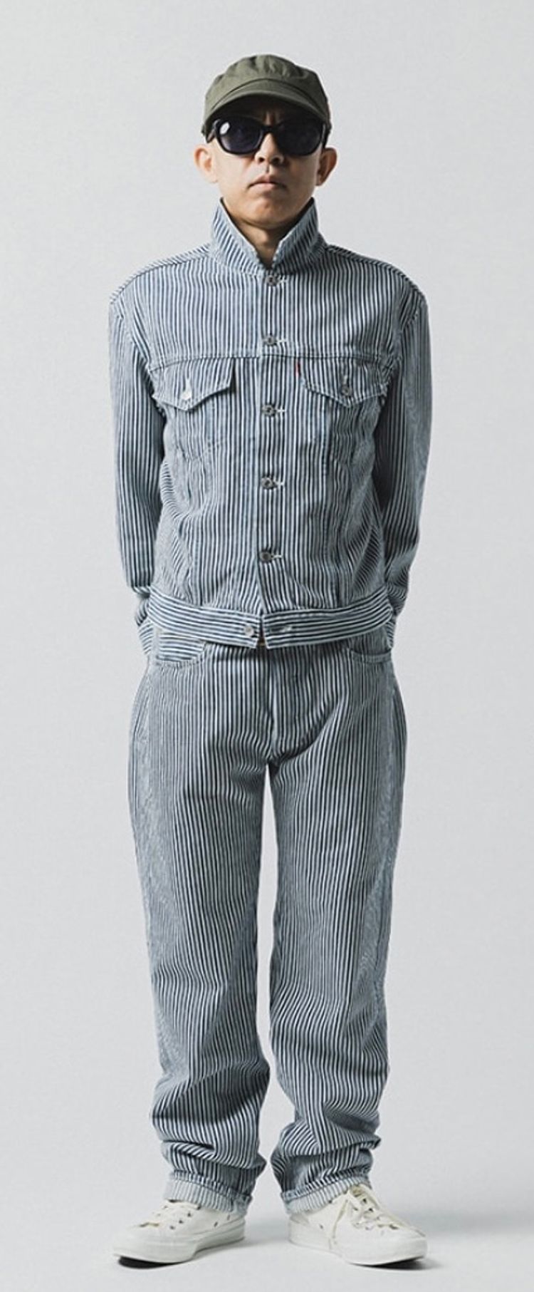 「リーバイス」×NIGO®の第3弾 “501”の150周年を記念してヒッコリーモデルを発売 - WWDJAPAN