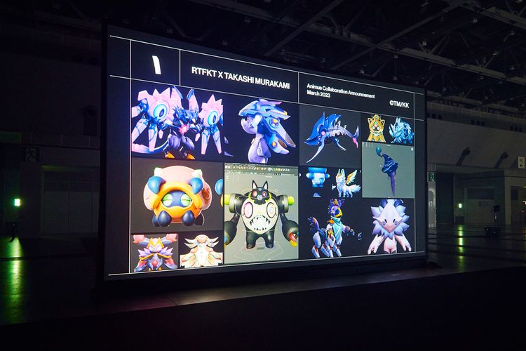 「RTFKT」が体験型イベントを開催 等身大の動くクローンやNFTガチャも - WWDJAPAN