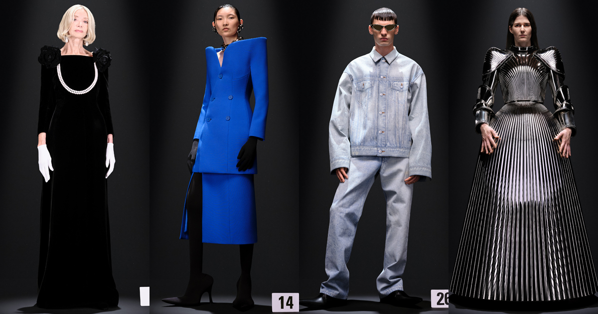 「バレンシアガ」は、クチュールを未来に推し進める斬新なアイデア 2023-24年秋冬クチュール詳報Vol.4 - WWDJAPAN