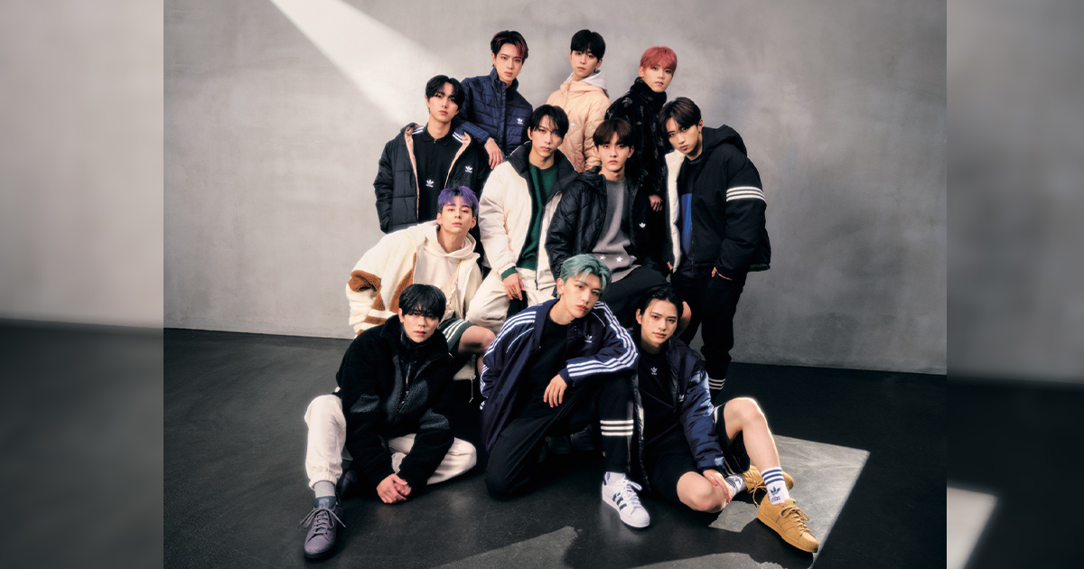 「アディダス オリジナルス」のウインターキャンペーンにINI登場 対象商品購入者への特別企画も (PR)- WWDJAPAN