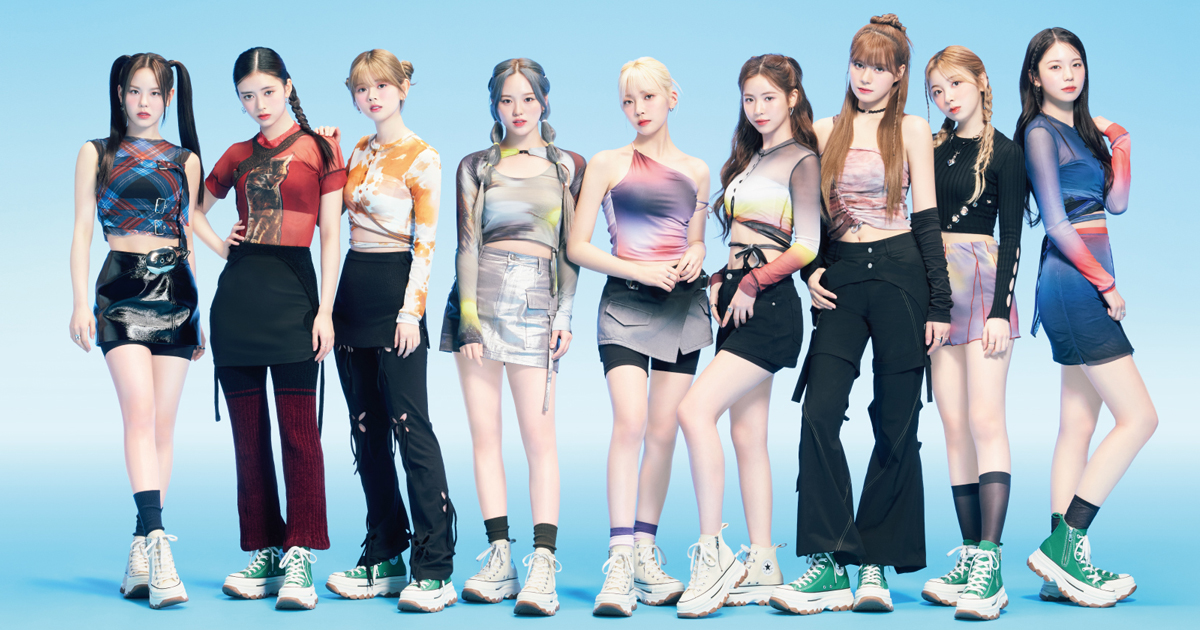 NiziUが「コンバース」のアンバサダーに ノベルティーのプレゼントキャンペーンも - WWDJAPAN