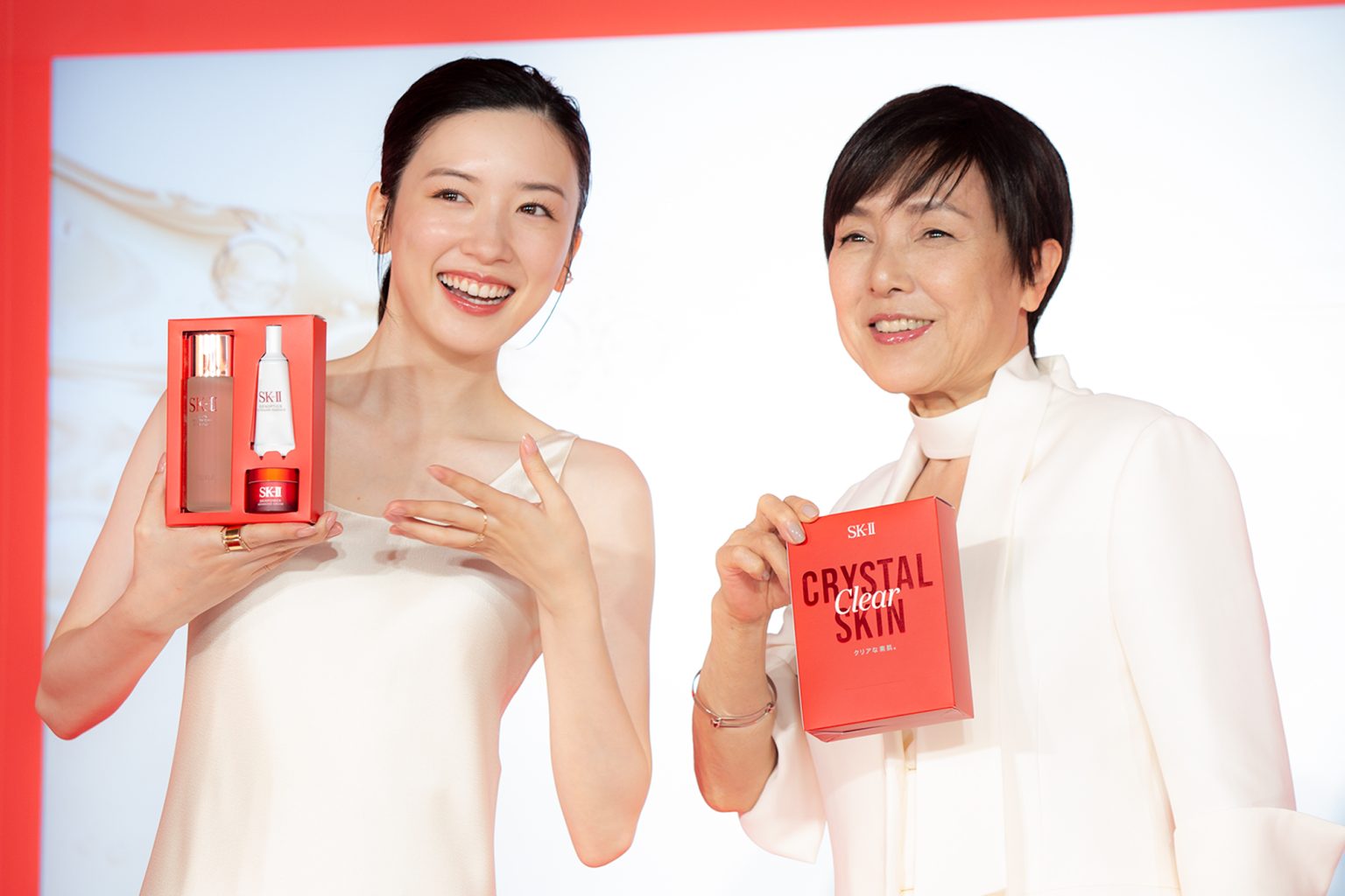 「SK-II」アンバサダーの桃井かおりと永野芽郁が初対面 桃井は「30年前から『SK-II』一筋」 - WWDJAPAN