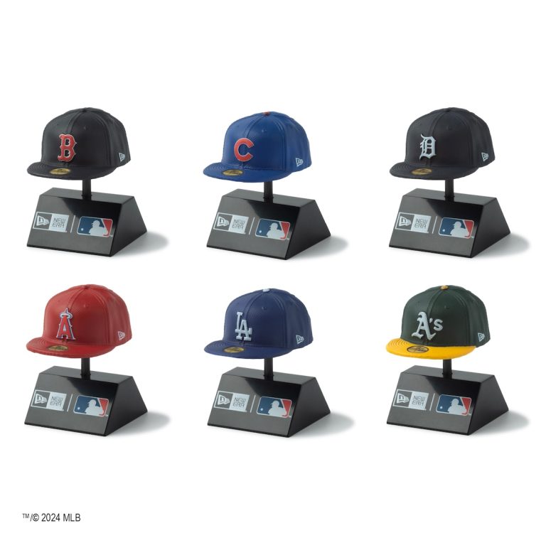 「ガシャポン」と「ニューエラ」がコラボ MLB人気6球団をフィーチャーしたミニフィギュアを発売 - WWDJAPAN