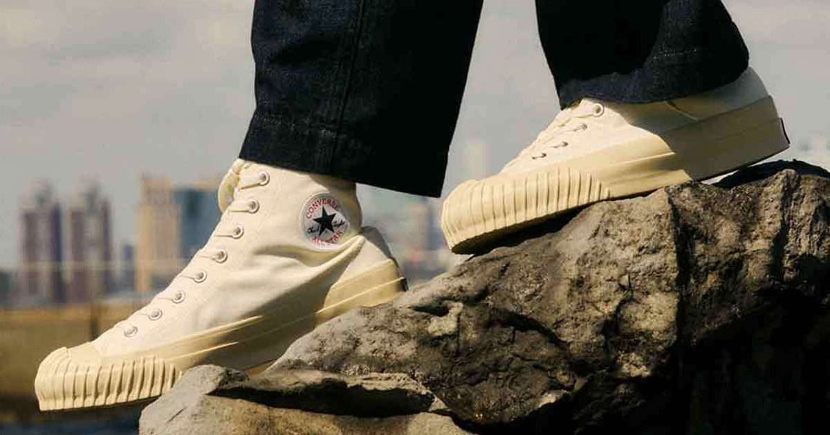 「ナナミカ」と「コンバース」が2度目のコラボ 「ゴアテックス」搭載の“オールスター”を用意 - WWDJAPAN
