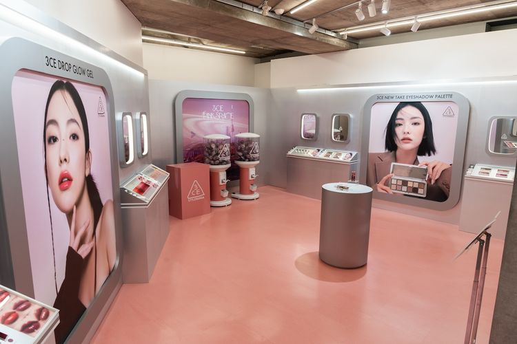 韓国コスメ「3CE」が日本再上陸を記念したポップアップを表参道で開催 - WWDJAPAN