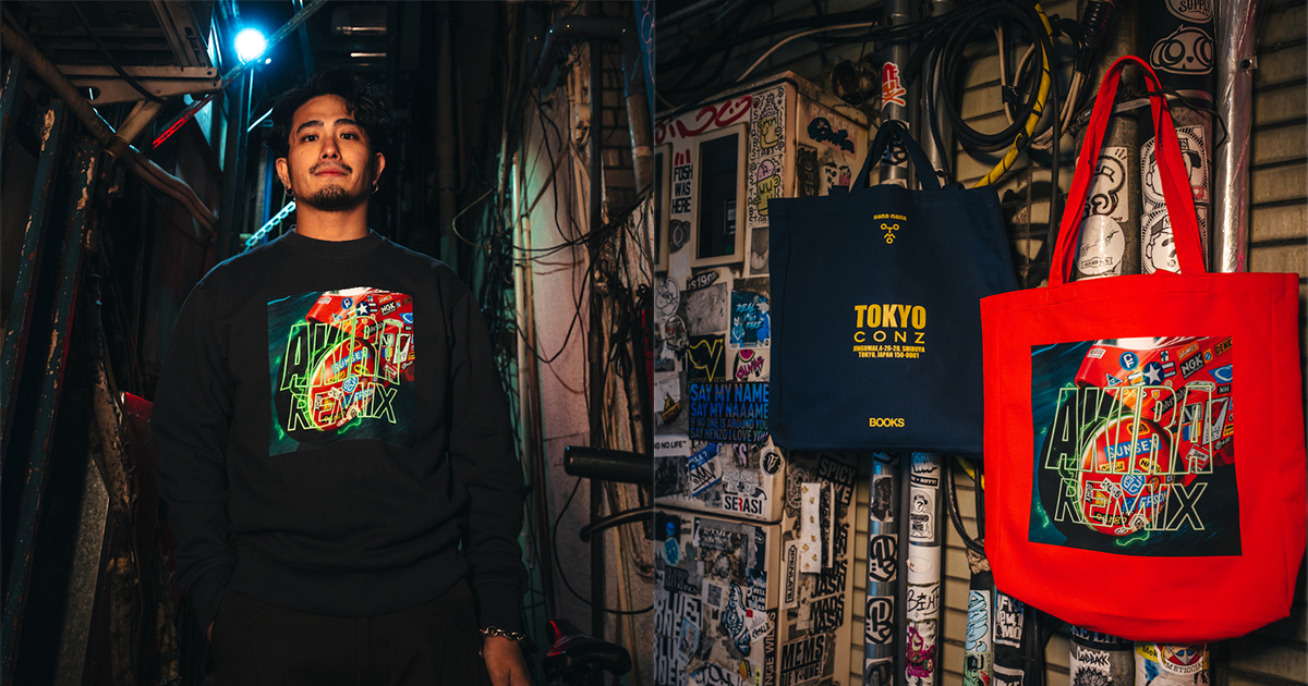 「AKIRA REMIX」と「ナナナナ」のコラボアイテムの新作が「コンズ」で限定販売 スエットなど - WWDJAPAN