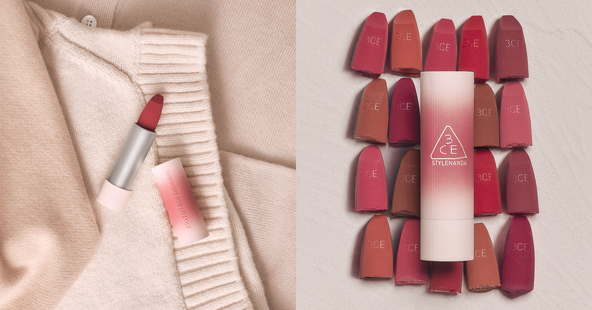 韓国コスメ「3CE」がカシミヤのような質感＆発色のマットリップを発売 ふわっふわの唇に - WWDJAPAN