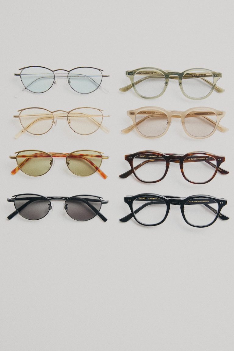 「アメリ」と「金子眼鏡」が初コラボ ウェリントン型とメタルフレームの2型を発売 - WWDJAPAN