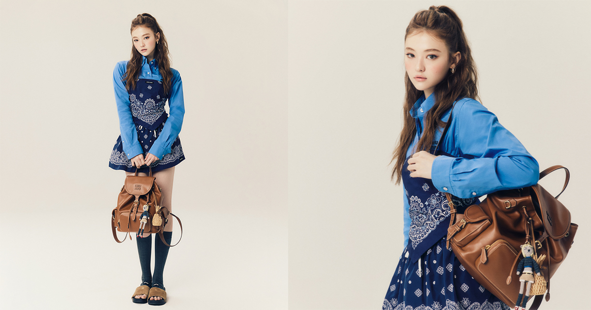 「ミュウミュウ」がMEOVVのエラをブランドアンバサダーに任命 - WWDJAPAN