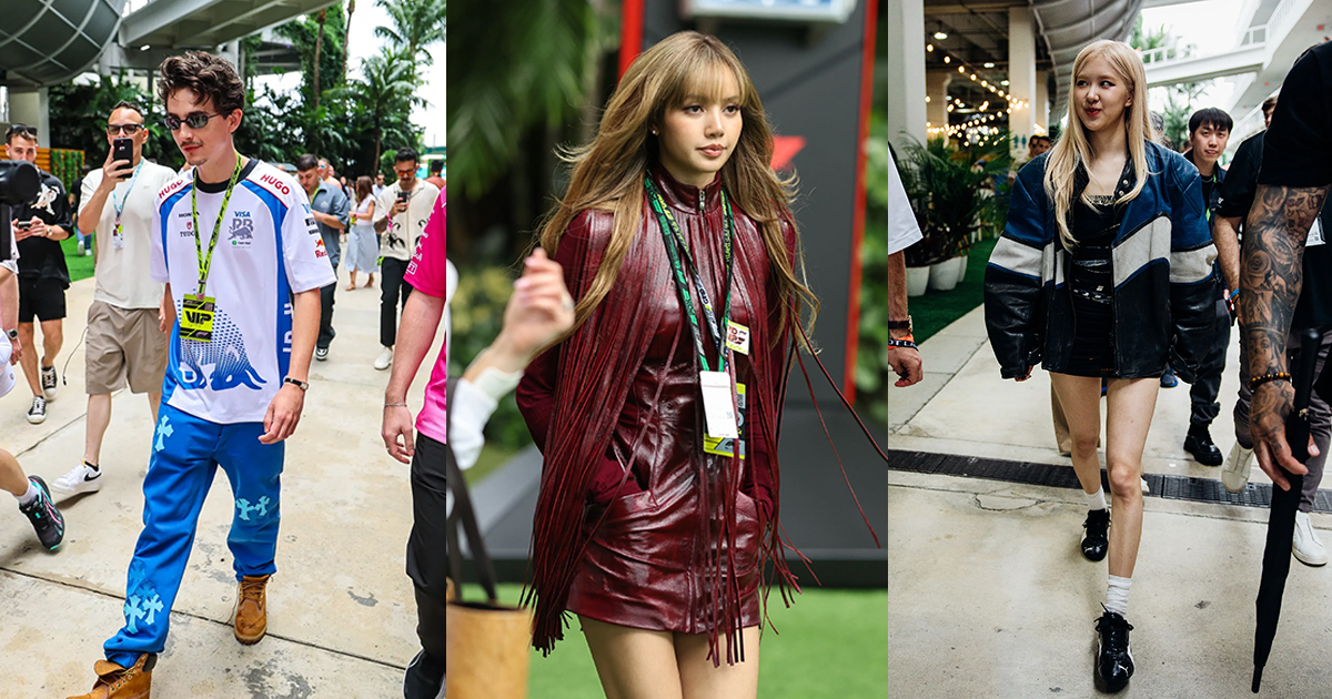 BLACKPINKリサやロゼ、ティモシー・シャラメがレーシングスタイルに 「F1マイアミ・グランプリ2025」 - WWDJAPAN