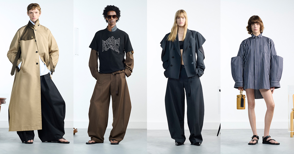 【ルック】「サカイ」2026年春夏コレクション - WWDJAPAN