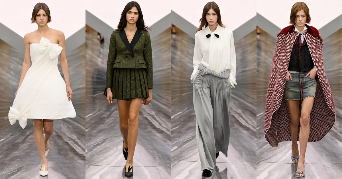 ジョナサン・アンダーソンの「ディオール」ウィメンズはメンズとの共通点多数 破壊的革新を目指す勇気を表明【26年春夏 新デザイナーの初コレクションVol.7】 - WWDJAPAN