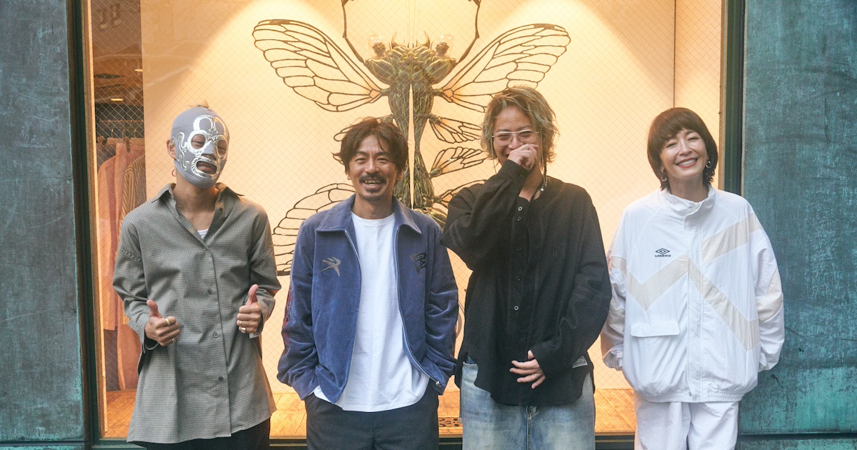 森田剛 × 宮沢りえ × OSRIN × 荒居誠 4人が初めて明かす「モス スタジオ」の成り立ちと制作のこだわり - WWDJAPAN